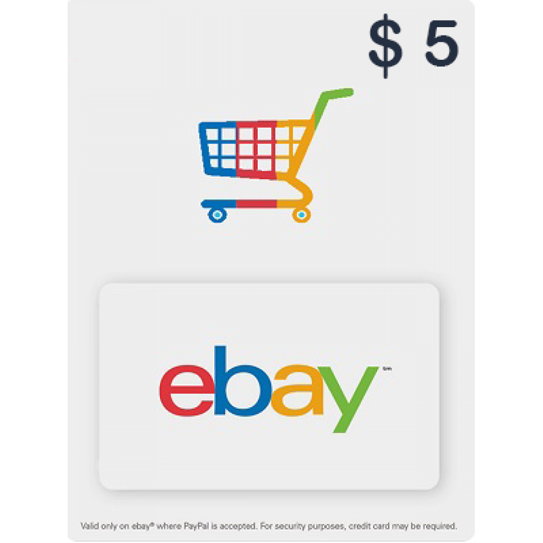 EBay GiftCard 5